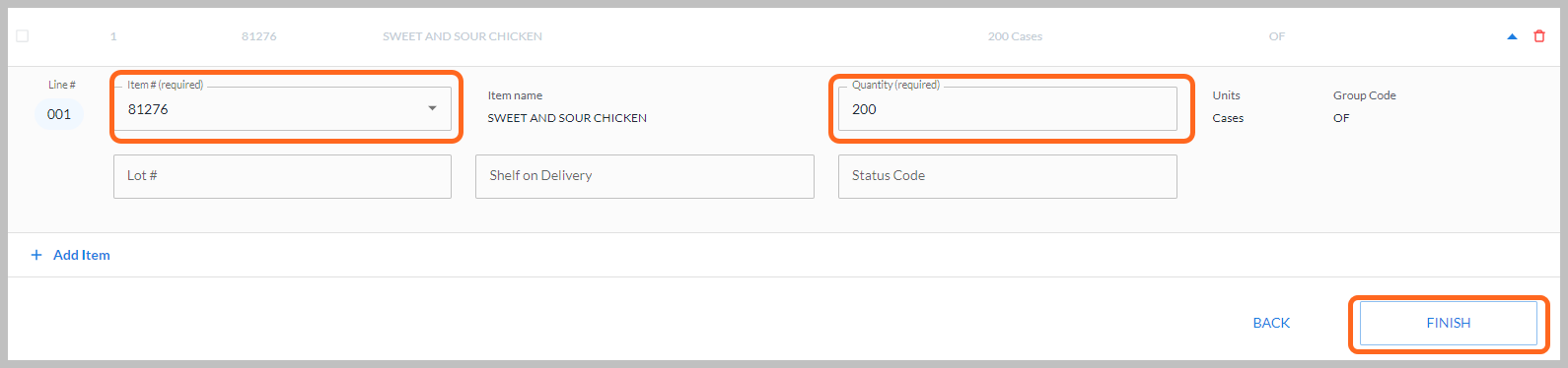Create an inbound warehouse order (video/article)